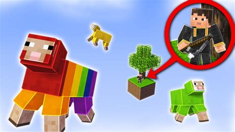 Alle Schaf Varianten In Minecraft Skyblock Bekommen Youtube