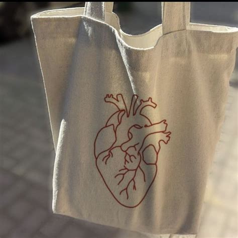 Wildflowers Embroidered Tote Bag Handmade Cute Minimalist Etsy Artofit
