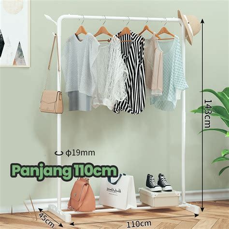 Jual Starlight Gantungan Baju Rak Lemari Gawang Jemuran Stand Hanger