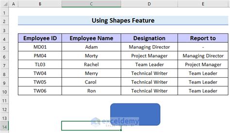 How To Make Hierarchy Chart In Excel Easy Ways Exceldemy