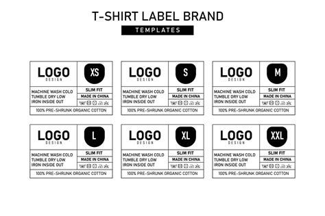 Neck Label Tag Clothing Templates Label 21736891 Vector Art At Vecteezy
