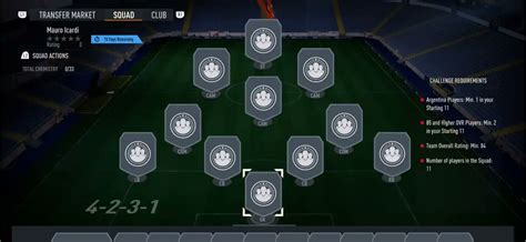 FIFAUTeam On Twitter Icardi Out Of Position Best SBC Solution