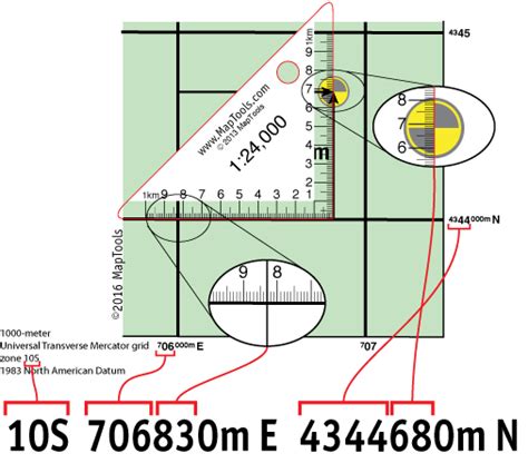 How To Read Utm Coordinates On A Topographic Map Island Of Hawaii Map