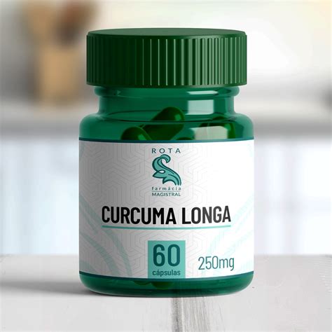Curcuma Longa 250mg 60 cápsulas