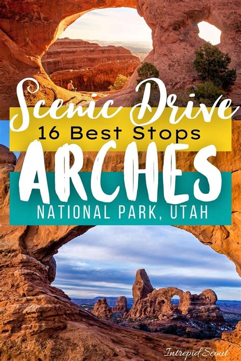 16 Best Stops On Scenic Drive In Arches Map Practical Tips Artofit