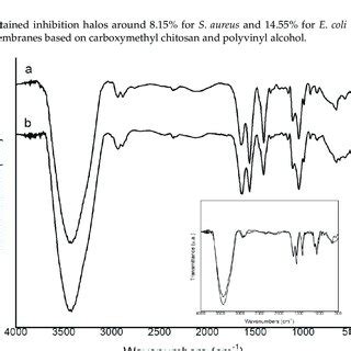 Fouriertransform Infrared FTIR Spectra Of A MPQ And B MQE 50
