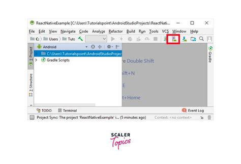 React Native Setting Up Development Environment Scaler Topics