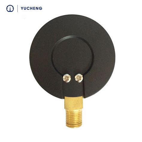 China Custom Capsule Type Pressure Gauge Connection Bottom Suppliers