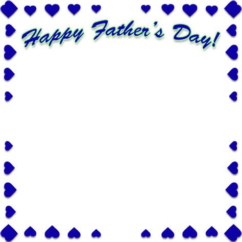 Free Father S Day Borders Frames Graphics Clipart