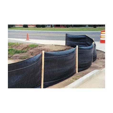 Woven Geotextile From PP Silt Fence