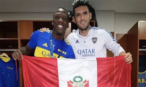 Luis Advíncula y Carlos Zambrano campeones con Boca Juniors de