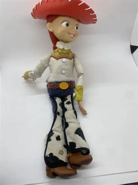 DISNEY PIXAR TOY Story Zugschnur Sprechen 14 Jessie Puppe Mit Hut