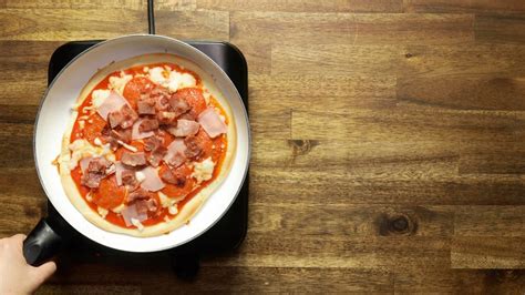Receta de pizza de carnes al sartén Comedera Recetas tips y