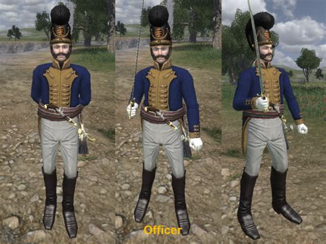 Preview Officer image Württemberg Infantry Napoleonic Wars Skin
