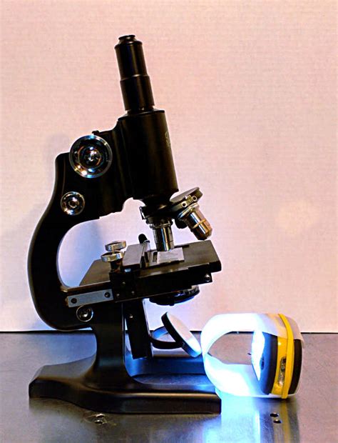 DIY Microscope Illuminator Cloudy Days Microscopes Cloudy Nights