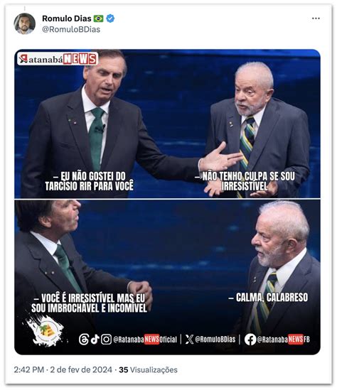 Encontro De Lula E Tarc Sio Em Sp Vira Meme Nas Redes