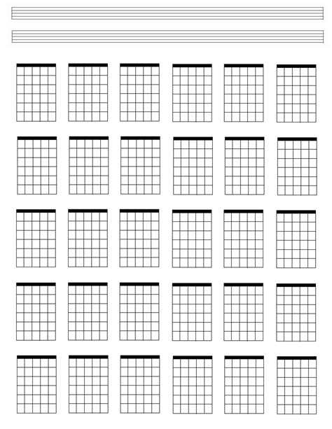 Tabla De Acordes Para Guitarra Pdf