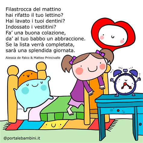 Filastrocche Sul TEMPO Scuola Infanzia E Primaria Portalebambini It