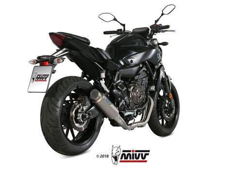 YAMAHA MT 07 FZ 07 Exhaust Mivv GP PRO Titanio Y 045 L6P Mivv