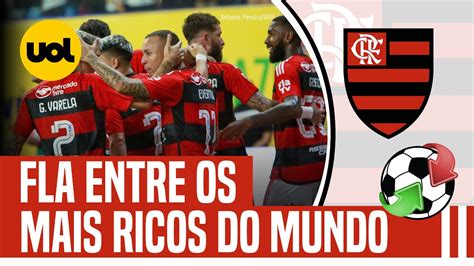 AO VIVO FLAMENGO ENTRE OS CLUBES MAIS RICOS DO MUNDO VIÑA LÉO