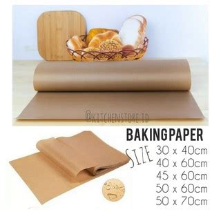 Jual Baking Paper Kertas Roti Kertas Alas Loyang Kue Kertas