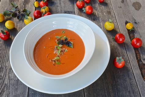 Salmorejo The Gazpacho From Andalucia Olive Oil And Lemons Dina Honke