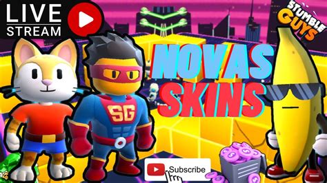 Live De Stumble Guys Ao Vivo Jogando Inscritos Bora Concorrer