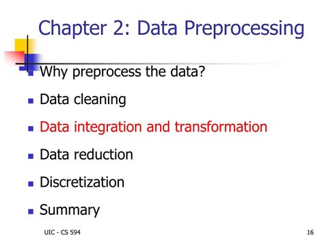 ppt chapter 2 data preprocessing powerpoint presentation free download id 307333