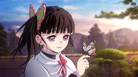 Shinobu Kocho De Kimetsu No Yaiba Anime Fondo De Pantalla 4k Ultra Hd