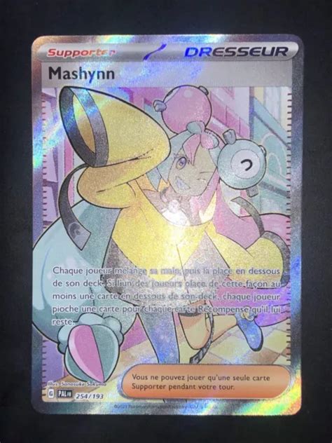 CARTE POKÉMON MASHYNN Full Art Secrète 254 193 EV02 Evolution à