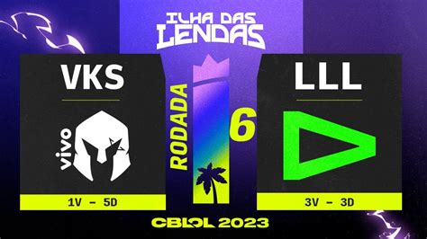 Vivo Keyd Stars x Loud CBLOL 2023 6ª Rodada 1ª Etapa Ilha das