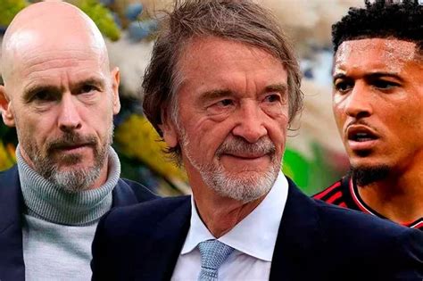 Sir Jim Ratcliffe On Erik Ten Hag Collision Course As Jadon Sancho