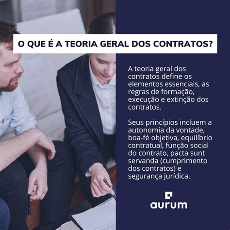 Teoria Geral Dos Contratos Princ Pios B Sicos E Requisitos