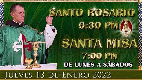 Rosario Y Santa Misa Jueves De Enero Pm Caballeros De La