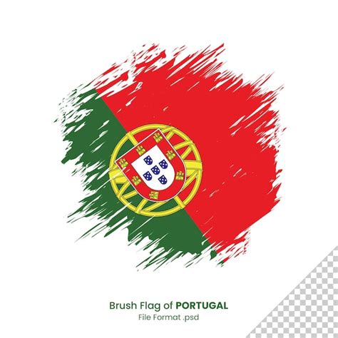 Elemento editável de design de traçado de pincel de bandeira de