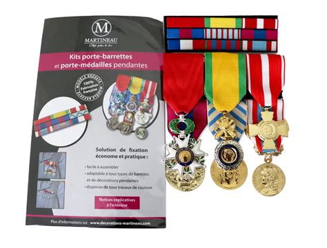 Honor Holder Porte barrettes dixmude et médailles pendantes Honor