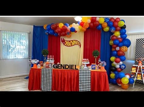 Hot Wheels Party Decorations YouTube