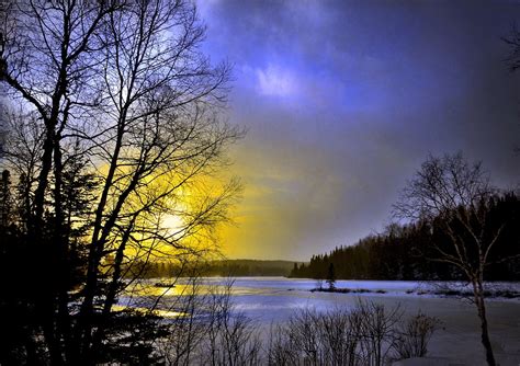 Free Photo Winter Landscape Sunset Winter Free Image On Pixabay