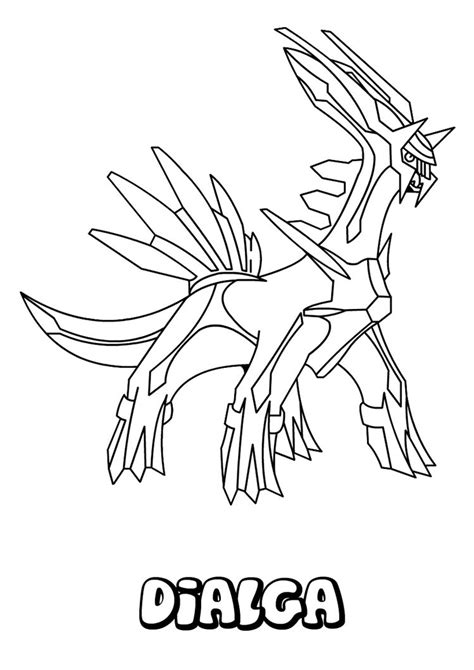 Print Page Dialga Pikachu Coloring Page Pokemon Coloring Pages