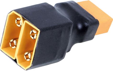 Robbe Modellsport ADAPTER XT 90 SERIAL BUCHSE AUF 2 STECKER 1Stk