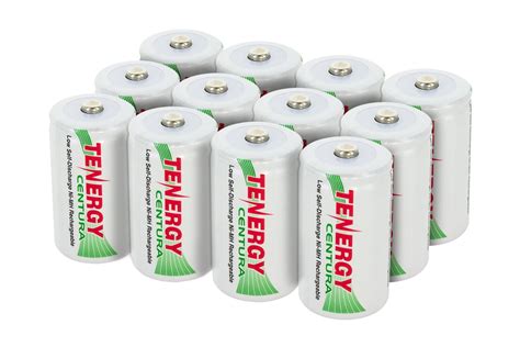 Tenergy Centura D Size 8000mAh Low Self Discharge LSD NiMH