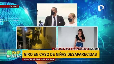 Caso de menores desaparecidas podría dar un giro realizarán pericia a