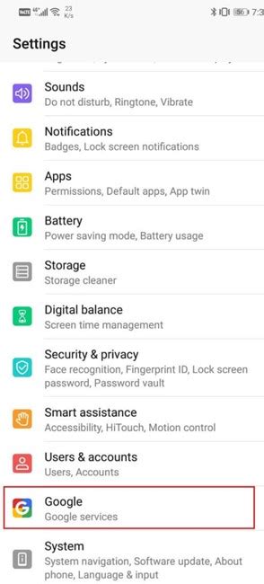 Restore Android Phone From Google Backup