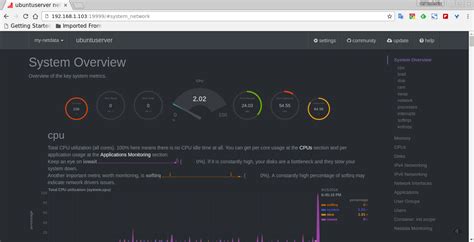 NetData A Real Time Performance Monitoring Tool For Linux