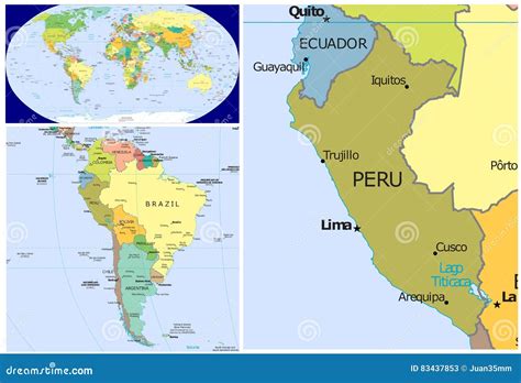 Map Of Peru On World Map