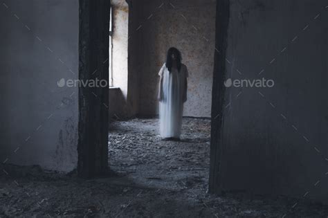 Scary Ghost Woman In Haunted House Stock Photo By Erika8213 PhotoDune