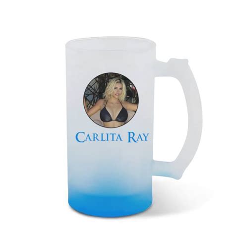 Carlita Ray Frosted Beer Mug Carlita Ray Fangearvip