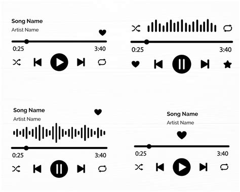 Music Player Svg Bundle Music Player Display Audio Control Svg Play