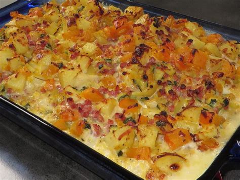 Kürbis Kartoffel Auflauf von cookeandbake Chefkoch