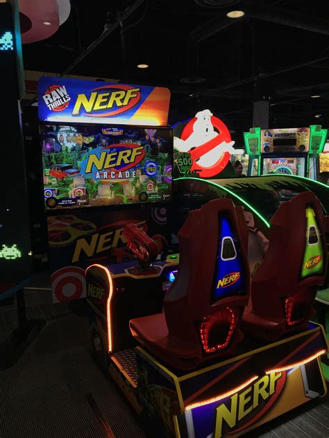 First Time Seen In Public 2019 Raw Thrills Nerf Arcade Spotted In